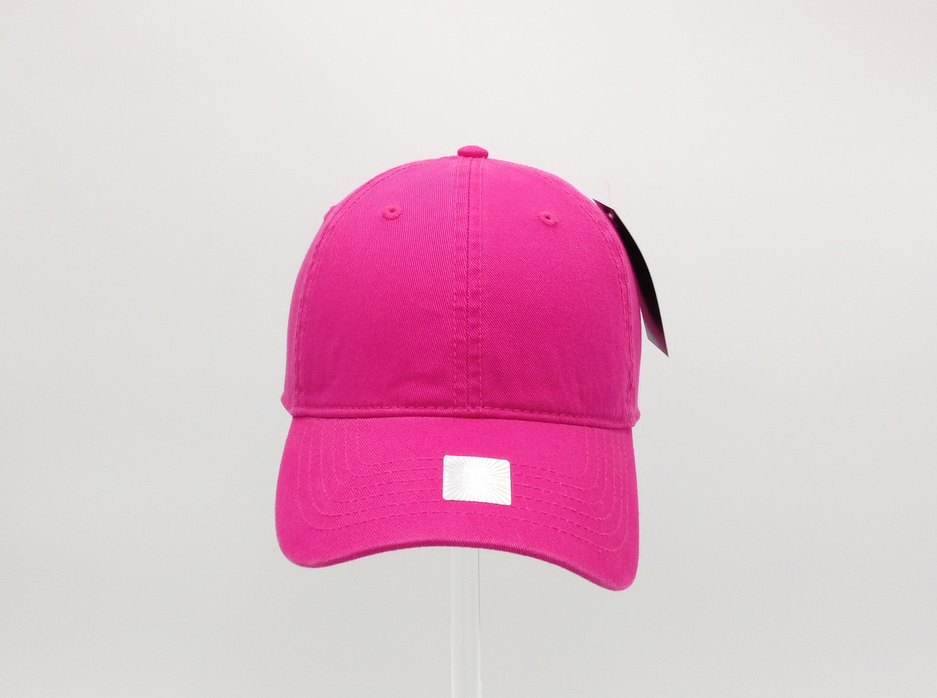 FUCHSIA SOFT COTTON DAD CAP – FINE caps & CAP 1