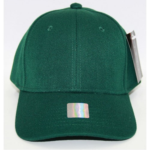 GREEN ACRYLIC BASEBALL CAP – FINE caps & CAP 1